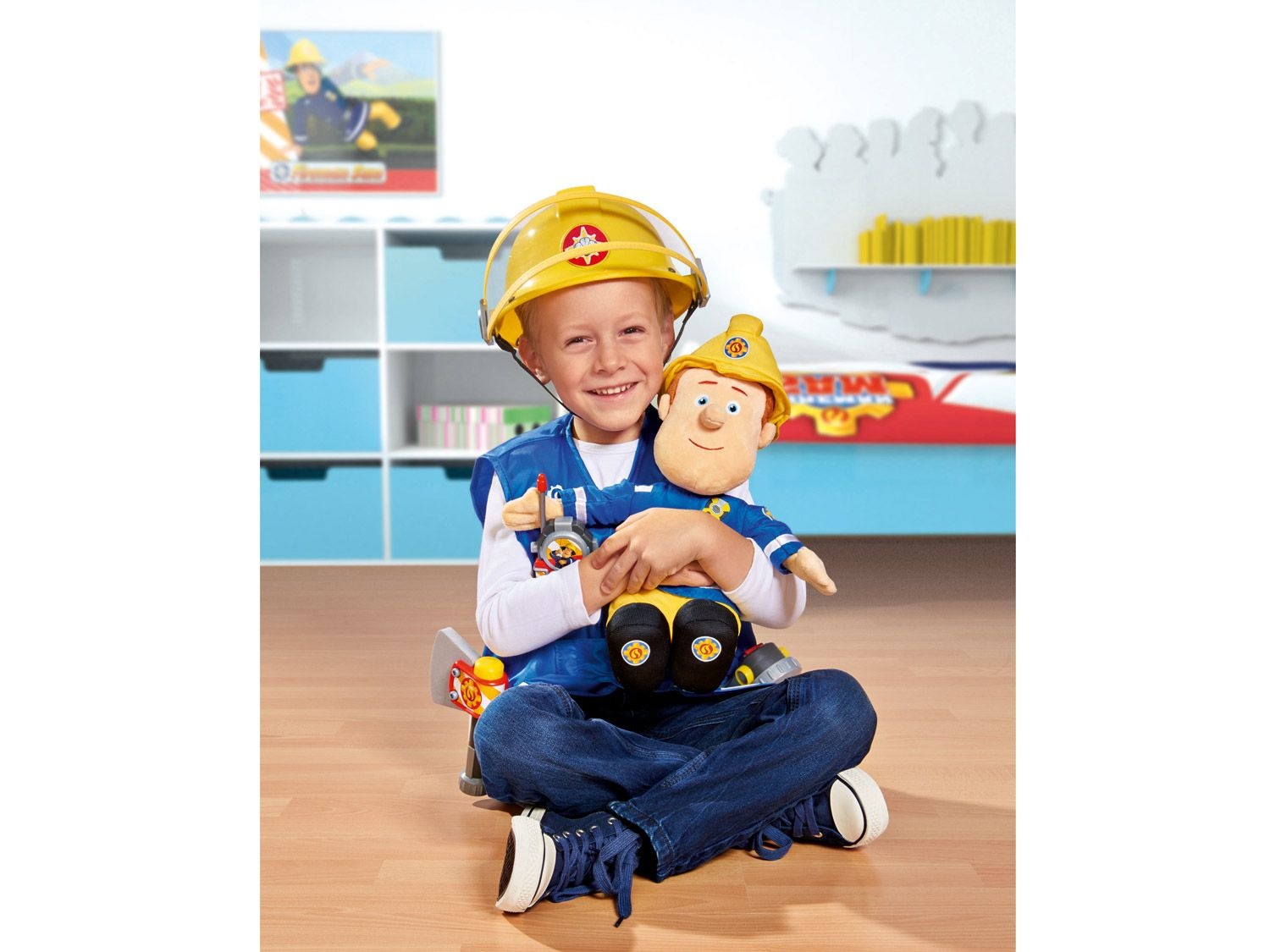 Simba Branweerman Sam knuffel online kopen | LIDL