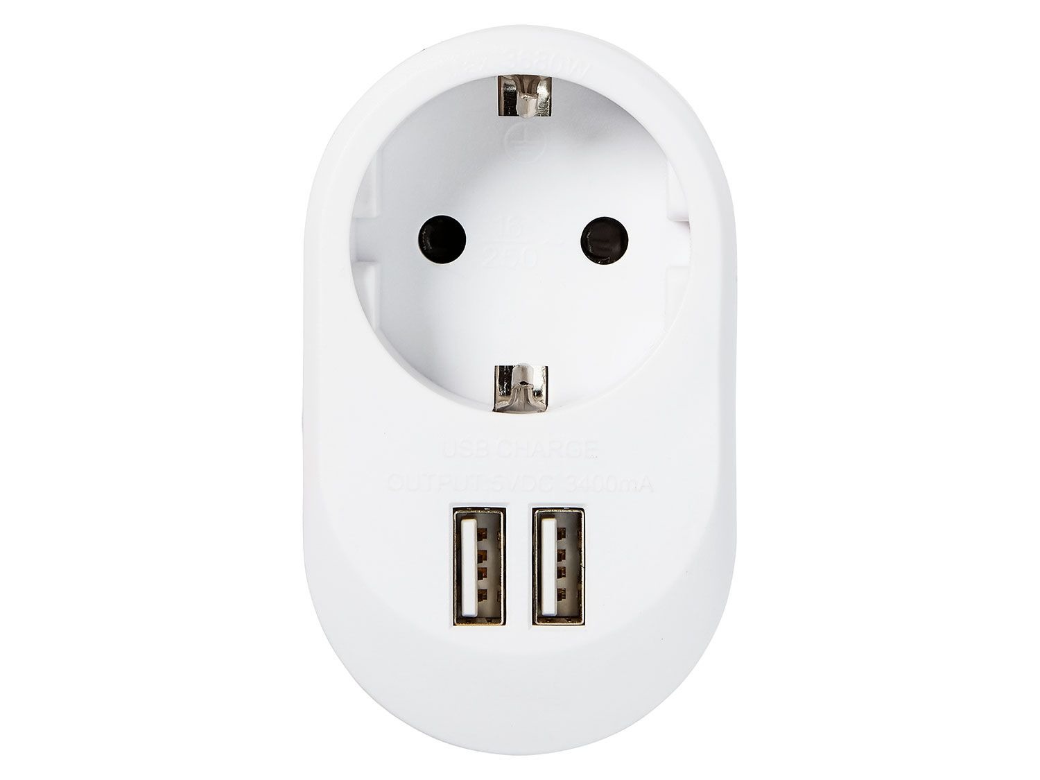 SILVERCREST® USB-stopcontact adapter | LIDL