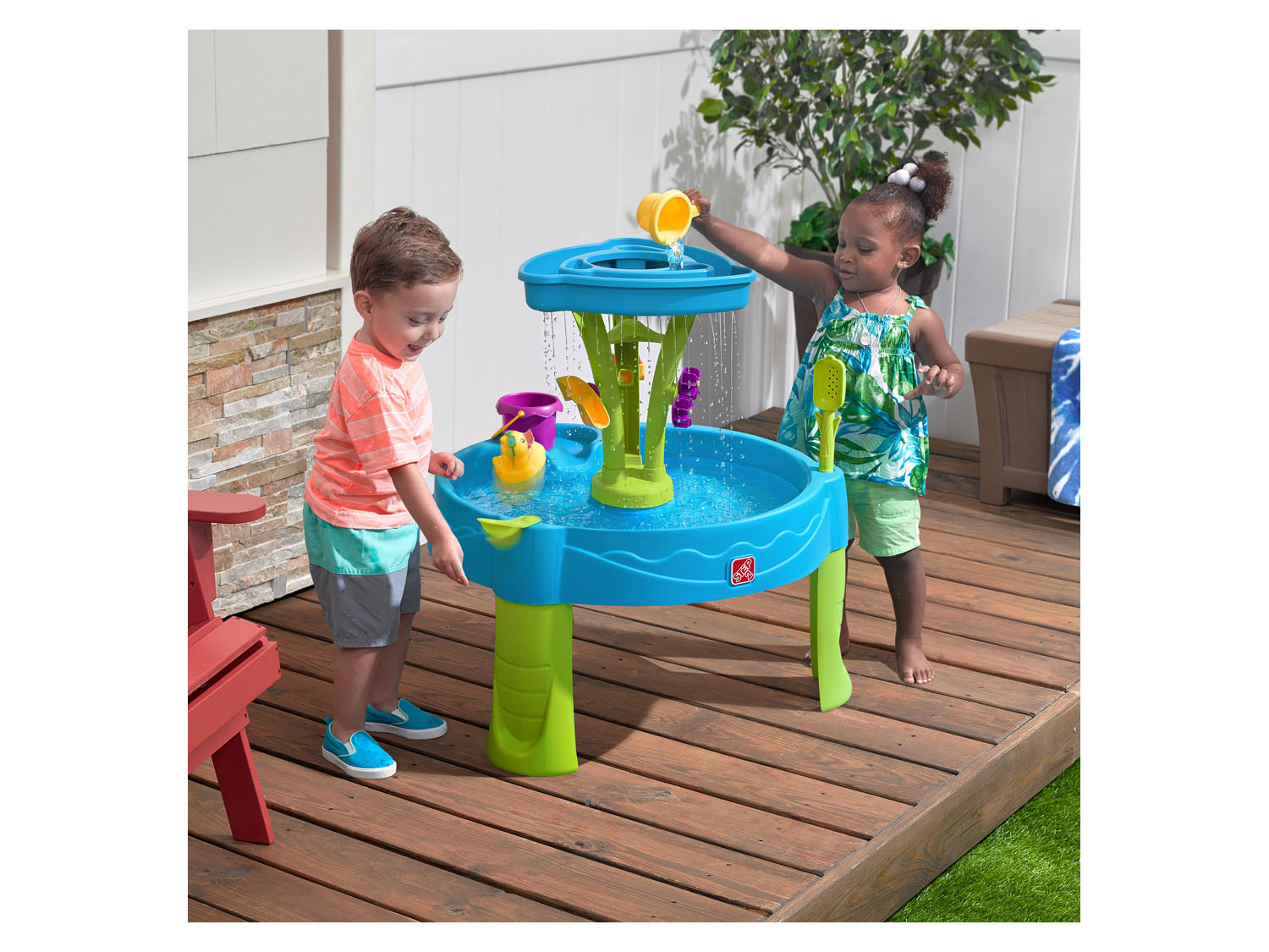 Waterspeeltafel Summer Showers Splash Tower | LIDL