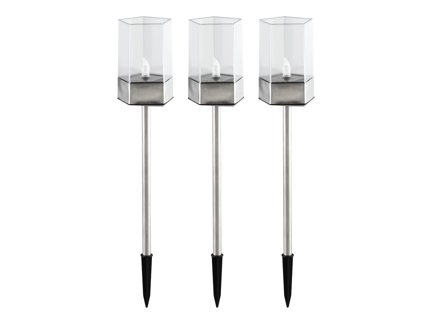 3 LED-solar-lampen online kopen | LIDL