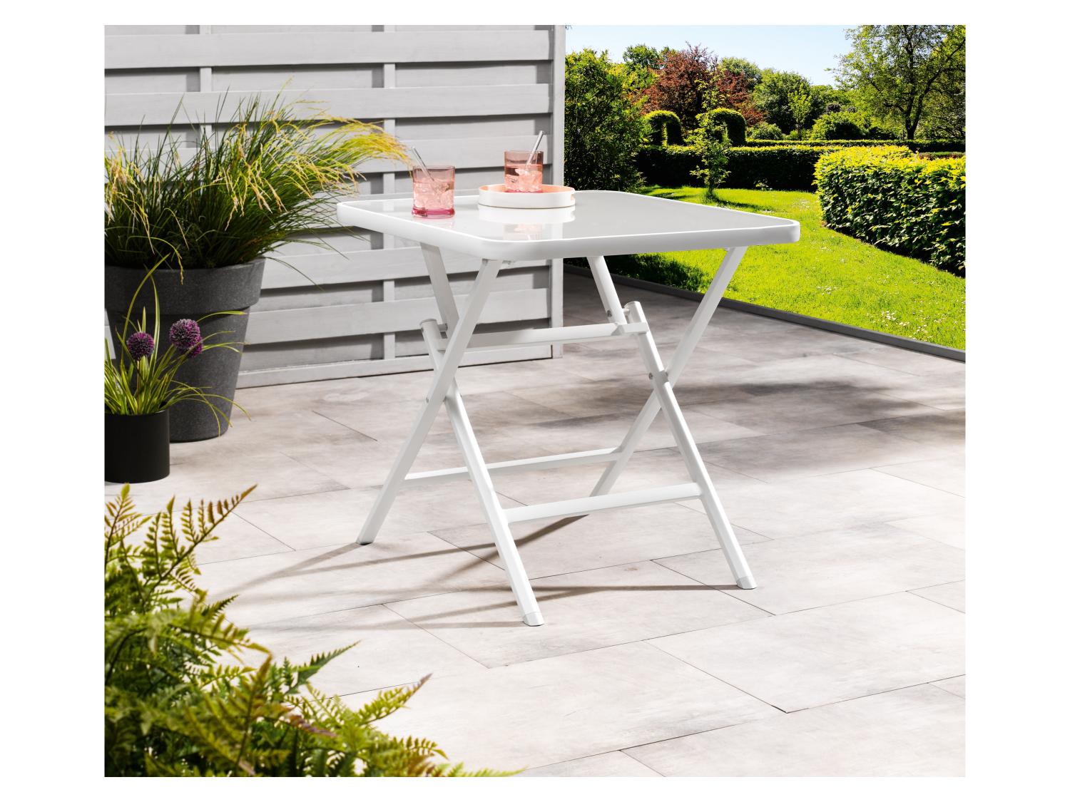 Inklapbare aluminium tuintafel Houston | LIDL