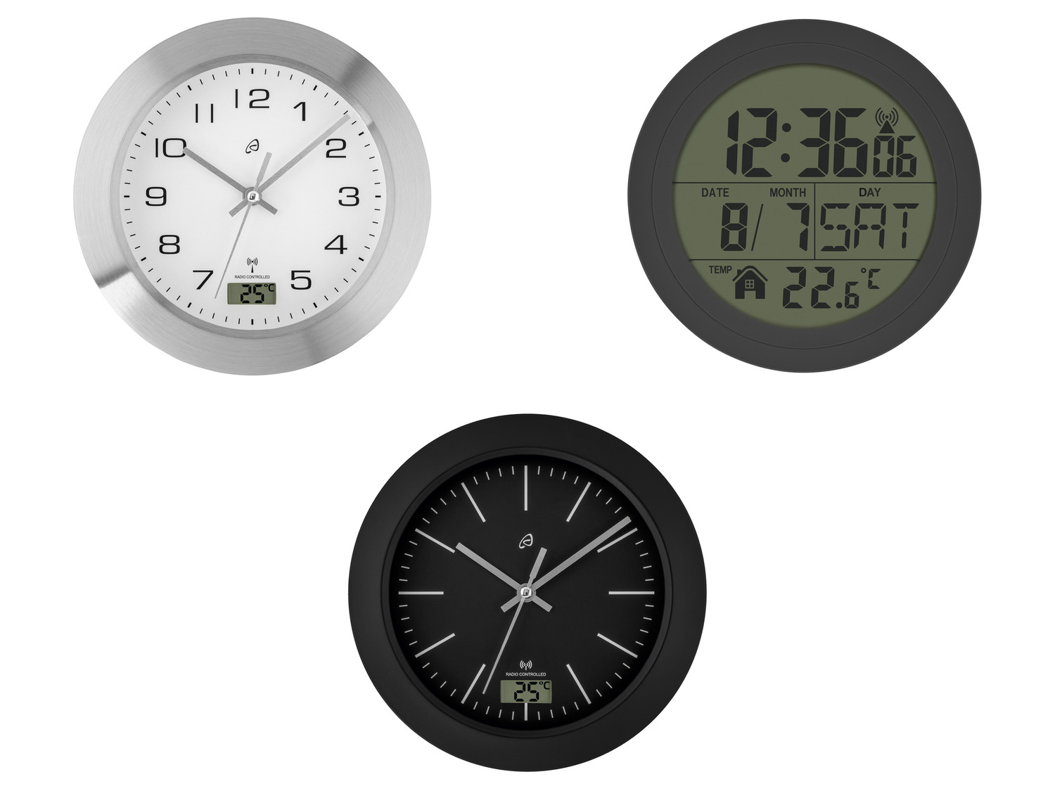 Draadloze badkamerklok online kopen | LIDL