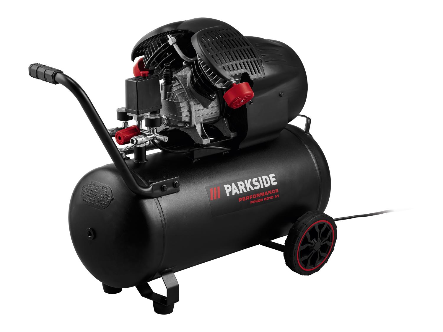 Compressor met dubbele cilinder 50 L | LIDL