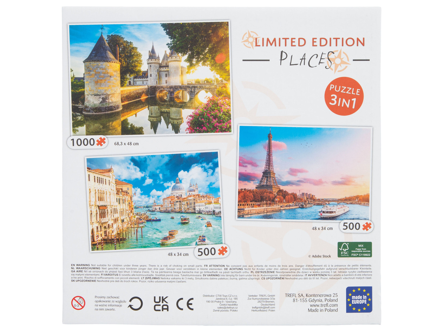 Trefl 3-in-1 puzzel online kopen | LIDL