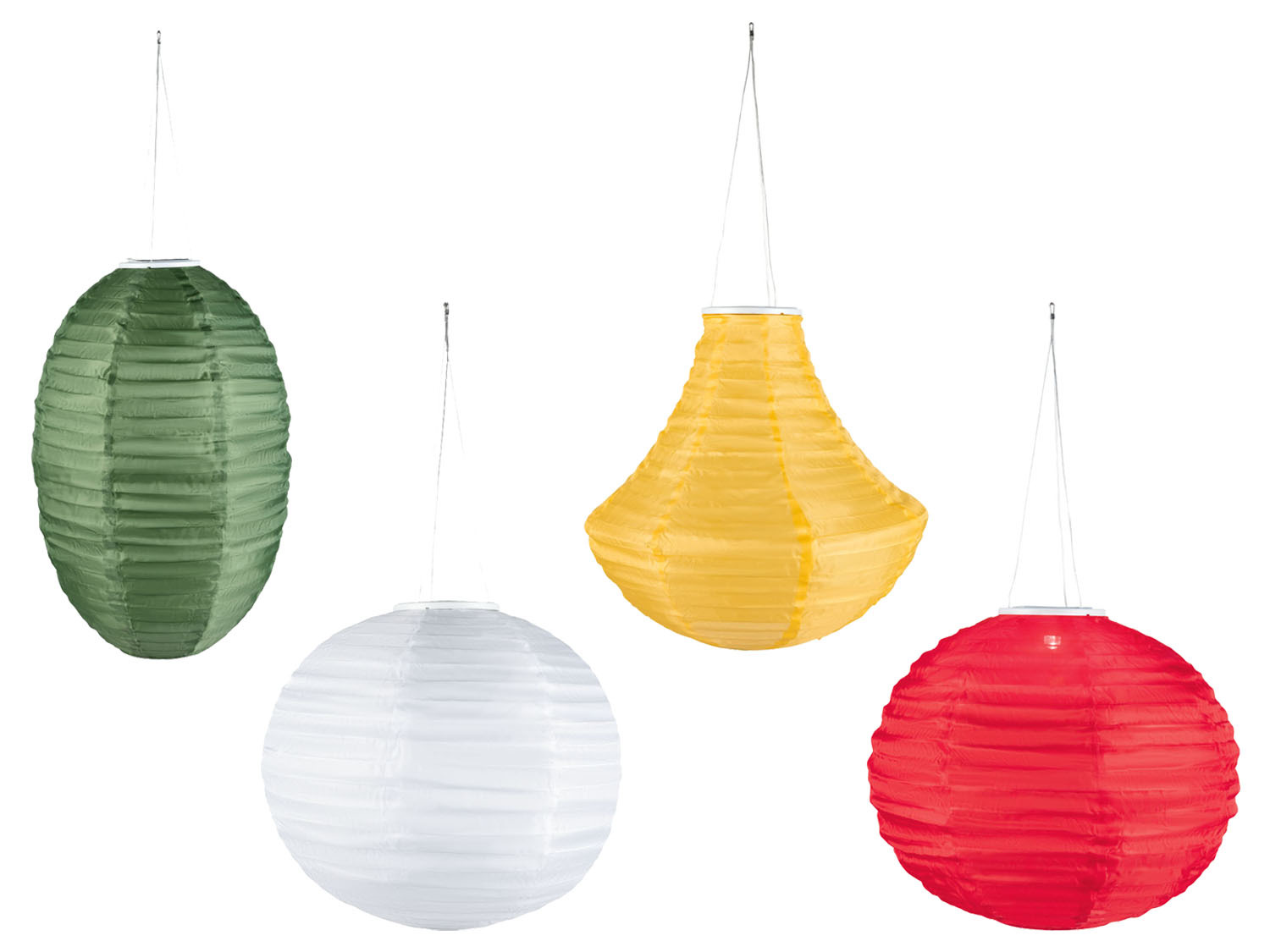 LIVARNO home LED solar lampions Ø22 cm | LIDL