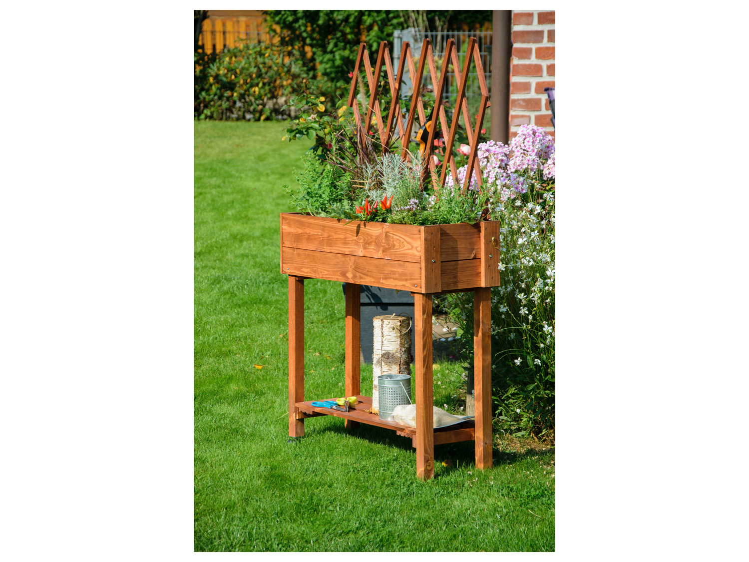 Moestuinbak met rek online kopen | LIDL