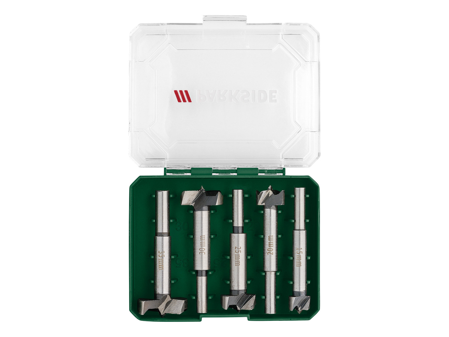 Forstner houtborenset / freesboorset / verzinkboorset