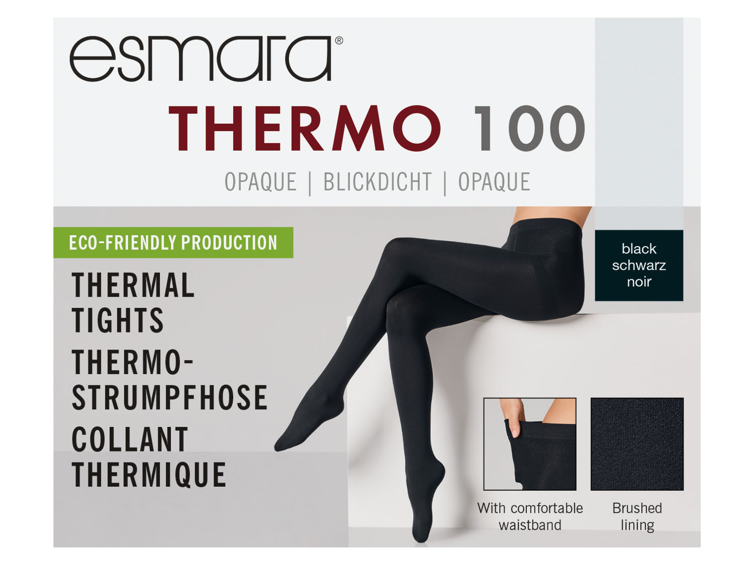 Dames thermo panty 100 DEN online kopen | LIDL