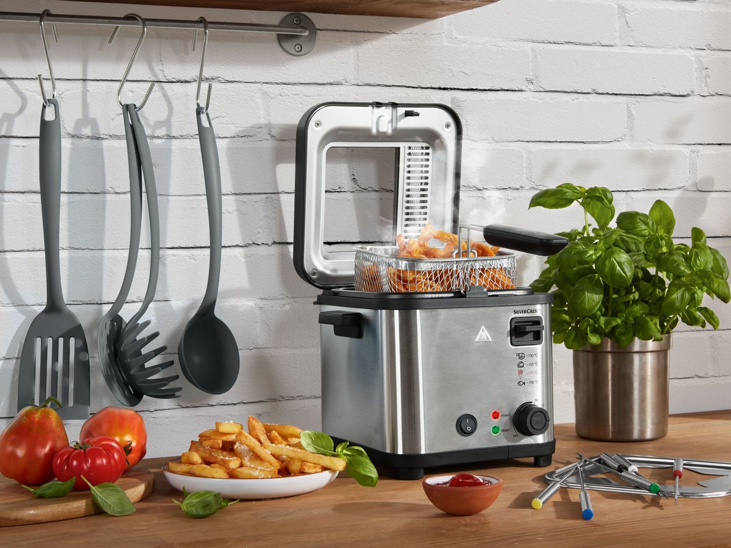 SILVERCREST® Mini-friteuse met fondue - Lidl-Shop.nl