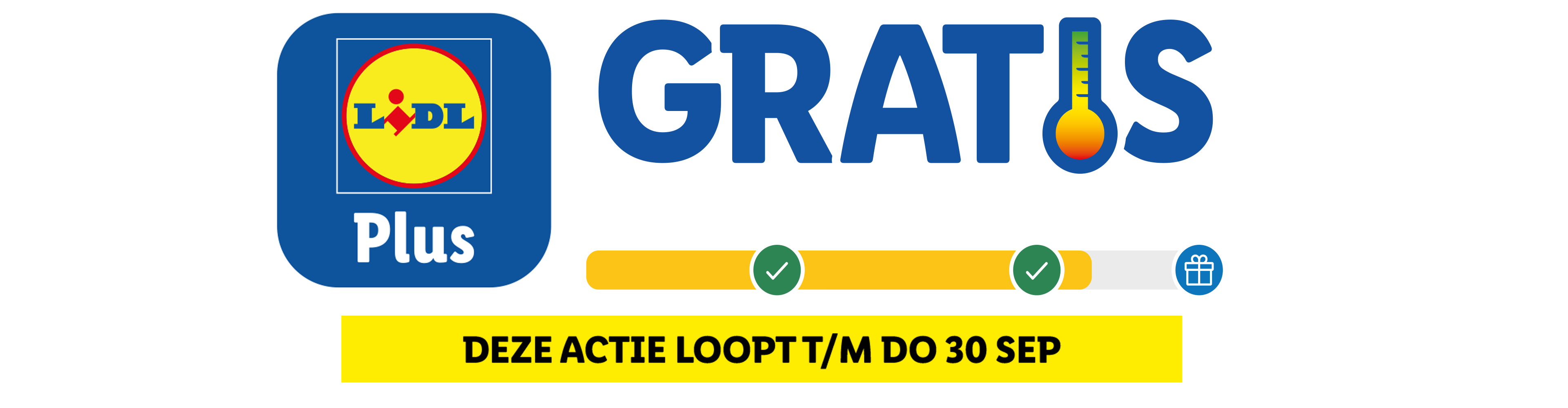 Gratis boodschappen meter
