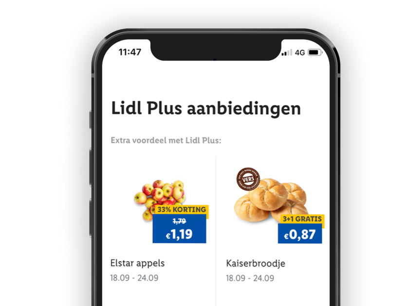 Lidl Plus | De gratis digitale klantenkaart van Lidl